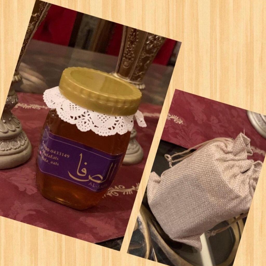 AlSafa honey 1/2 kg with gift pouch - Al Safa Eats